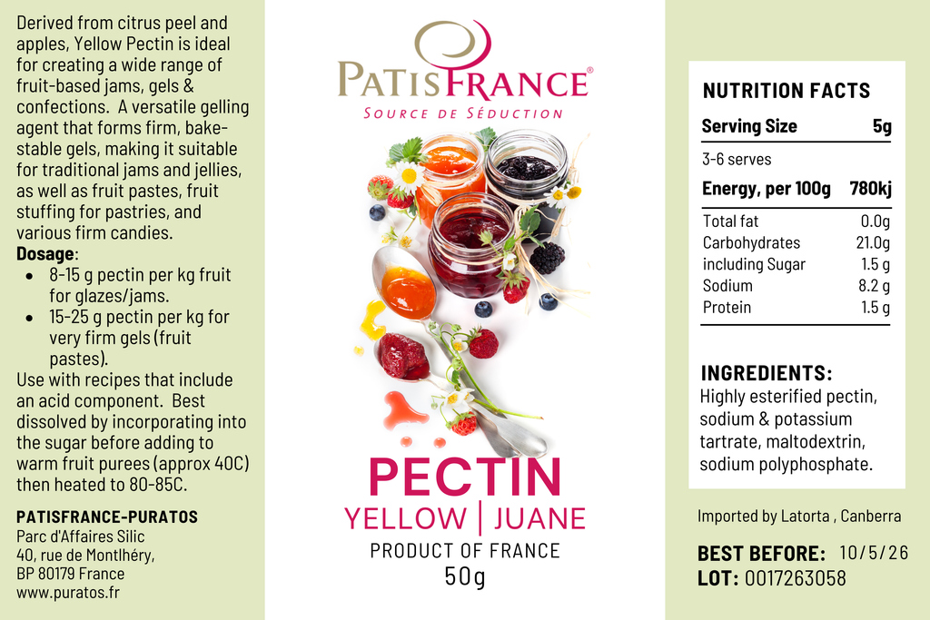 Pectin Jaune / Yellow 50g – Latorta