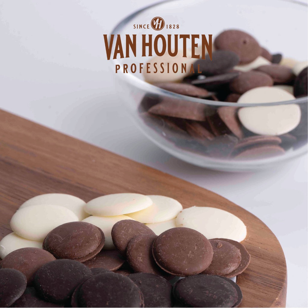 Chocolate Melts - White Compound Chocolate Buttons 1kg - Van Houten ...