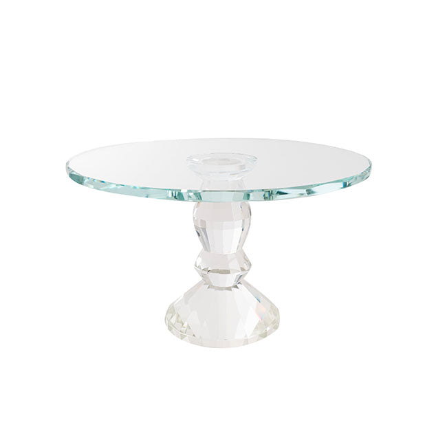 Cake Stand - Crystal Glass Round Cake Pedestal - 10 inch – Latorta