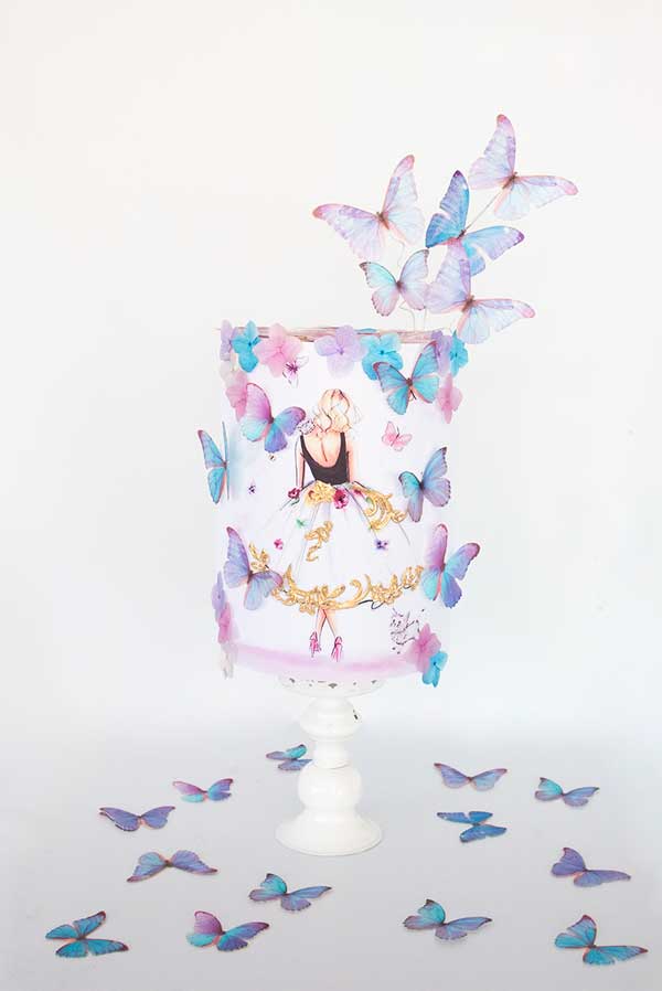 Cupcake Topper - Enchanted Butterflies 22pk - Edible Wafer Paper – Latorta