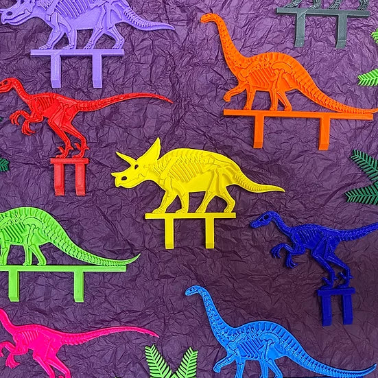 Cake Toppers - Fossil Dinosaurs (Set of 3) – Latorta