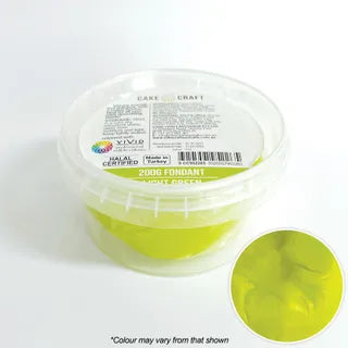 Cake Craft RTR Fondant 200g - Lime / Light Green – Latorta