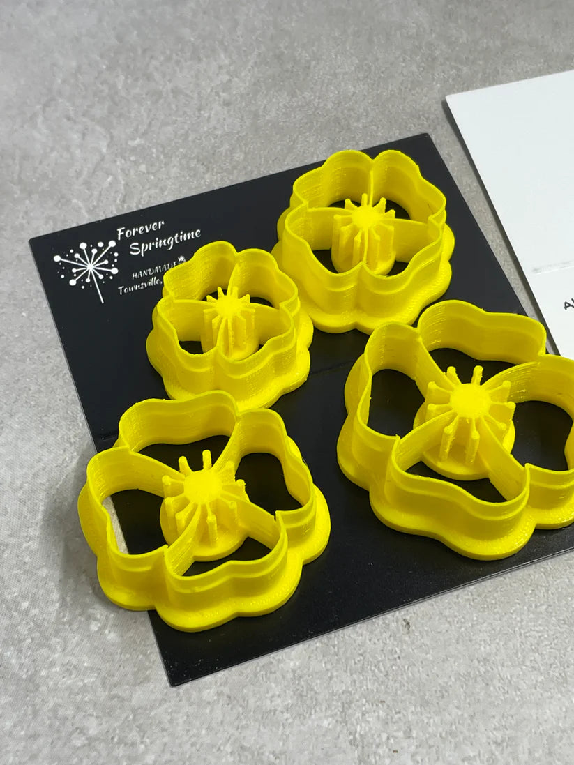 Cookie Cutters - Poppy Flowers (set of 4) – Latorta