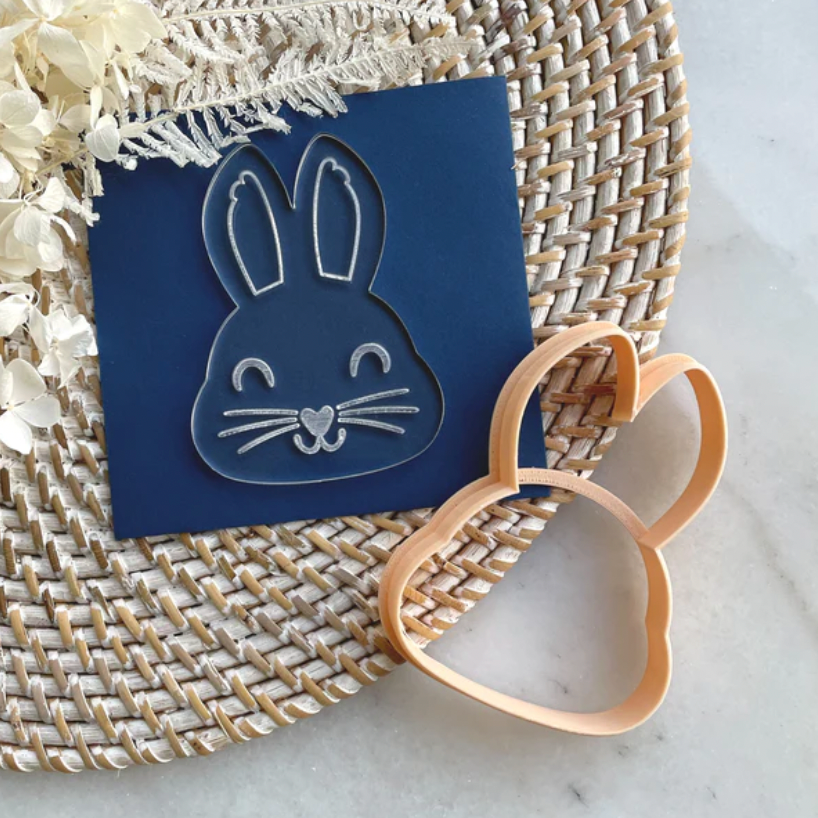 Embosser and Cutter Set - Rabbit Large Debosser Set - by Little Biskut ...