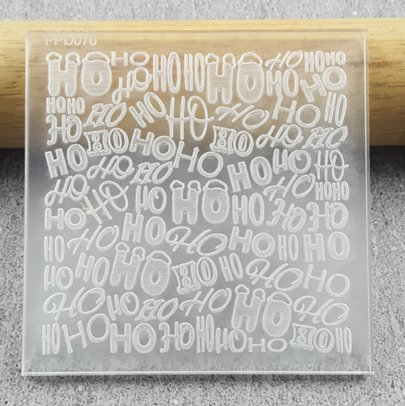 Embosser / Debosser - Ho Ho Ho Texture Plate – Latorta