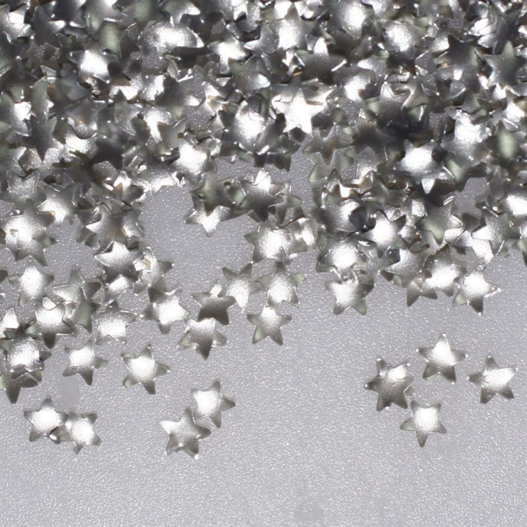 Sprinkles - Micro/Mini Edible Silver Stars – Latorta