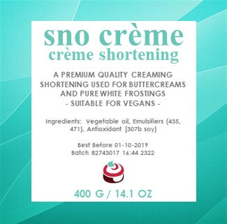 Sno Creme Vegetable Shortening 500g – Latorta